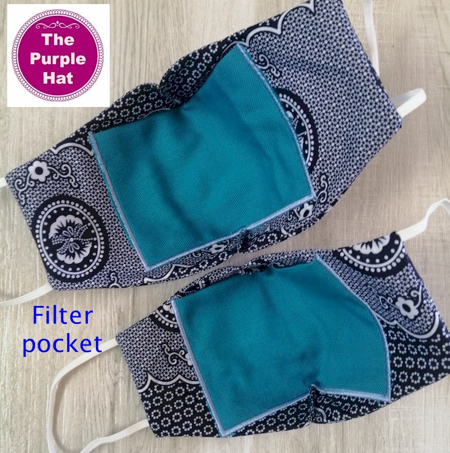 ITH Contoured Face or Dust Mask with Filter Pocket 3 sizes 6x10 – The ...